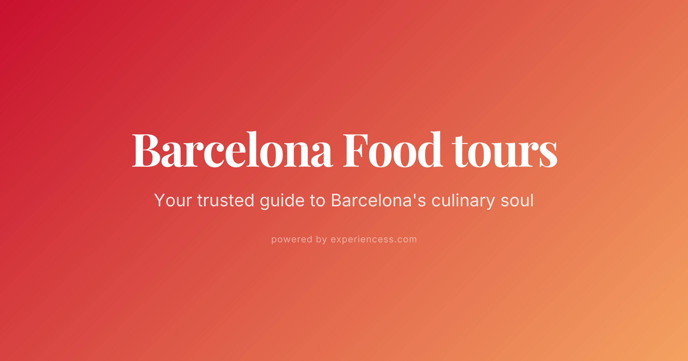Tapas Tours vs Paella Experiences: Which | Barcelona Food tours